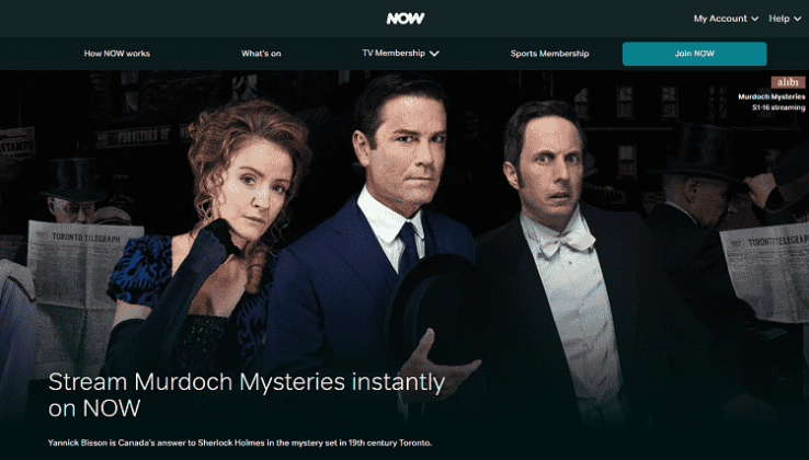 How to Watch Murdoch Mysteries in Ireland for Free [2025]