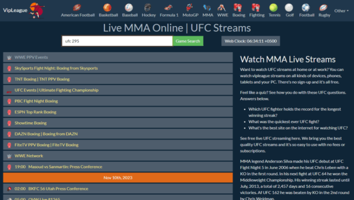 How to Watch UFC 295 in Ireland [Procházka vs. Pereira | 2024]