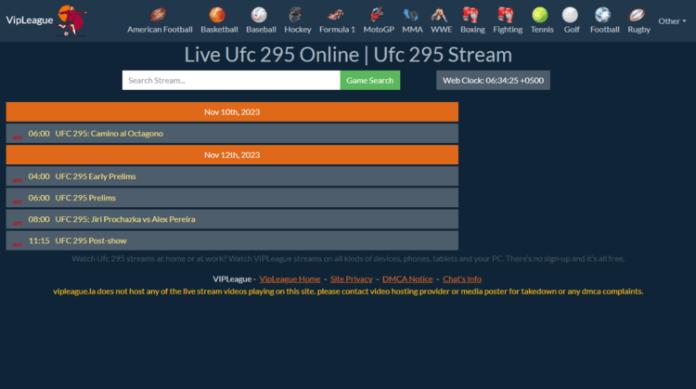 How to Watch UFC 295 in Ireland [Procházka vs. Pereira | 2024]
