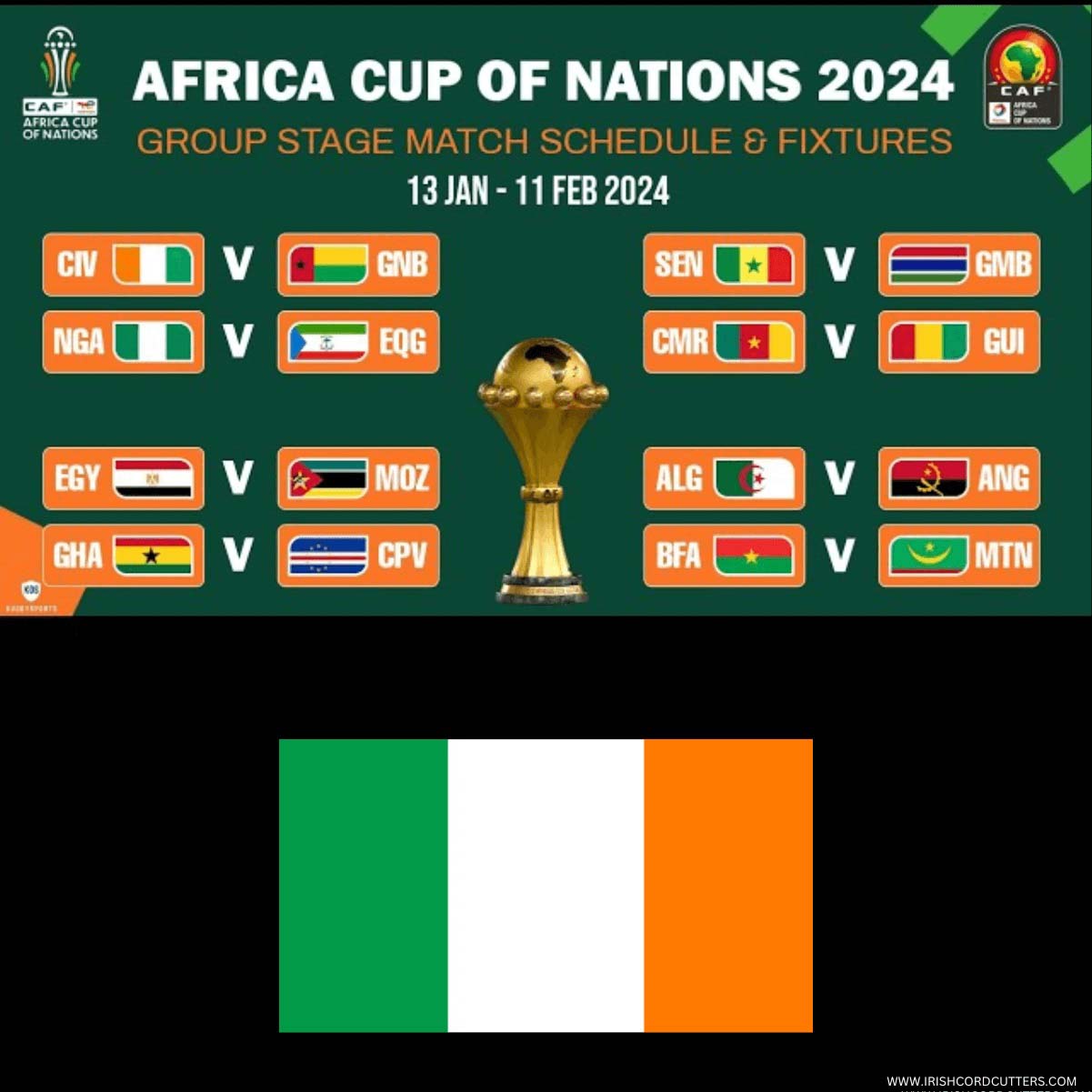 How to Watch African Cup of Nations in Ireland [Free + Live | 2024]