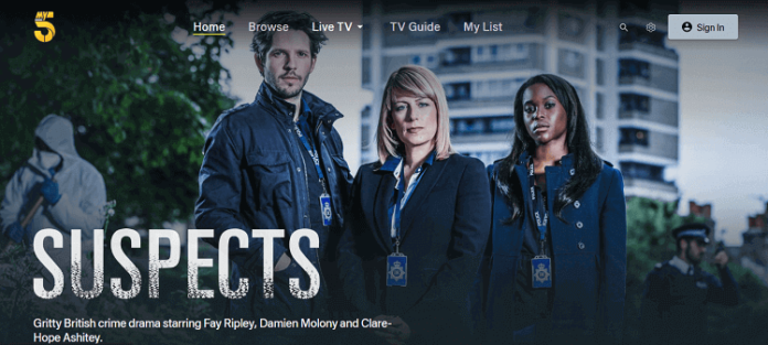 How to Watch Channel 5 (My5) in Ireland [2025]